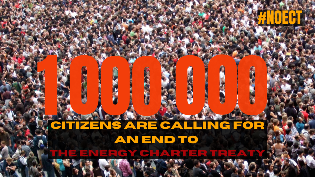 Sign the petition to stop the Energy Charter Treaty - ECT